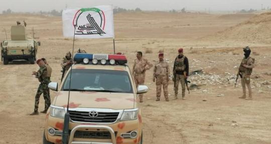 الحشد الشعبي يضبط أسلحة وأعتدة من مخلفات “داعش” الإرهابي في الأنبار